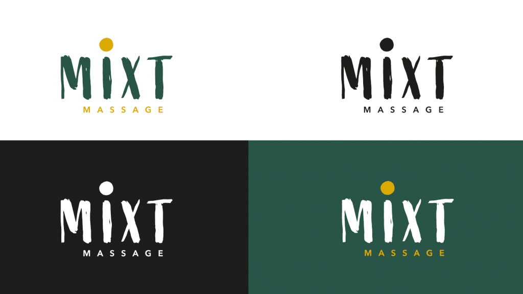 Logo Mixt Massage | EM Hosting & Design